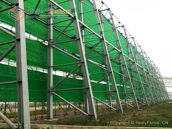 HDPE Fabric Screen Wind Barrier for Thermal Power Plant dust ...
