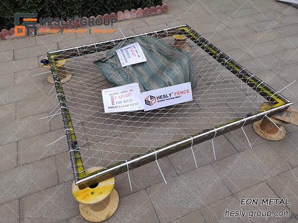 CAP 437 Helideck Perimeter Safety Net system, AISI316 material, 125kgs ...