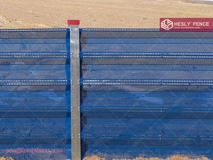 10M High X 4.5m Width Steel Wind Breaker Barrier Wall (China Wind Fence ...