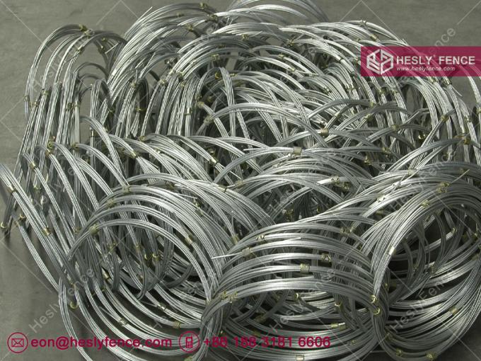 RXI-300 Steel Ring Net | Passive Rockfall Protection Barrier system | 4 ...