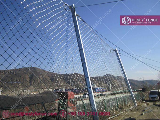 HESLY Passive Rockfall Barrier System | High 3.0m | Width 10m | Steel ...