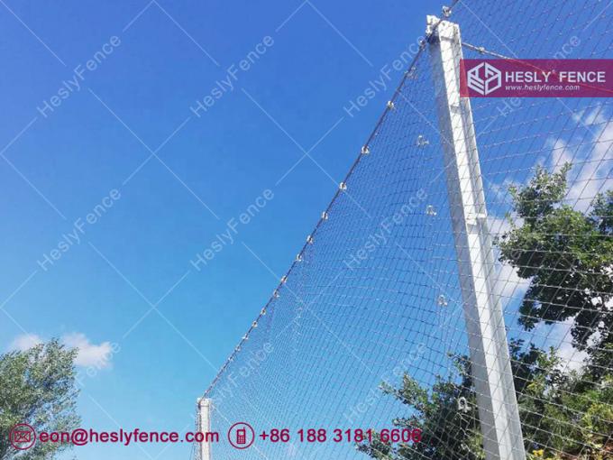 HESLY Passive Rockfall Barrier System | High 3.0m | Width 10m | Steel ...