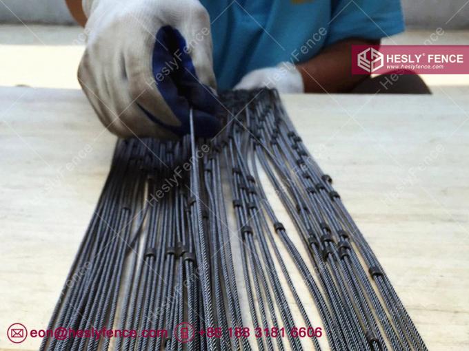 SS316 / SS304 Stainless Steel Wire Cable Mesh | China SS Wire Rope Mesh ...