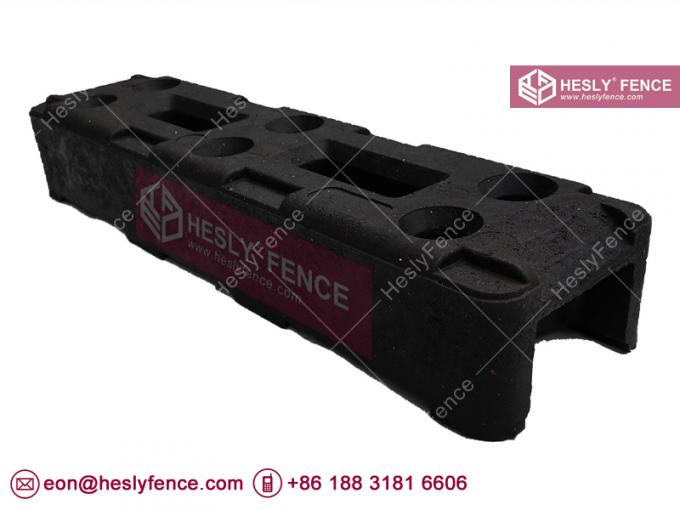 18kgs Rubber Block Feet for Temporary Fencing | Recycled Temporary ...