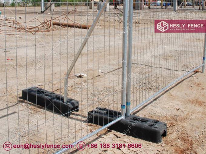 18kgs Rubber Block Feet for Temporary Fencing | Recycled Temporary ...