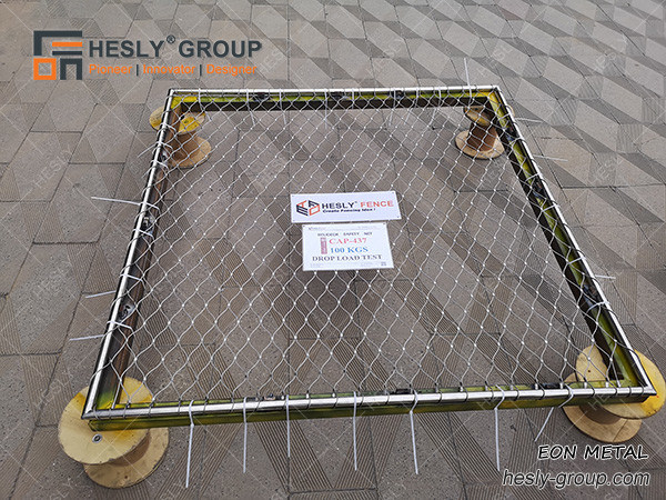 CAP 437 Helideck Perimeter Safety Net system, AISI316 material, 125kgs ...
