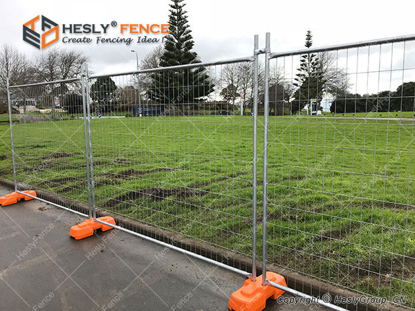 Temporary Construction Fence Detail