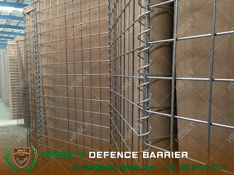 DIY Military Defensive Barriers | Welded Gabion Sand barrier for Army ...