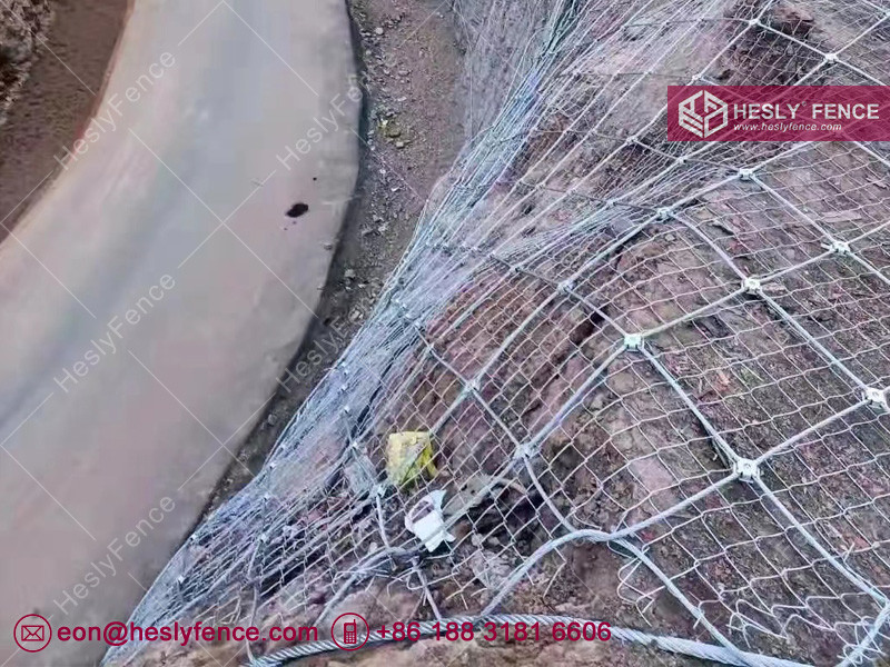 4X4m HESLY Rockfall Barrier System for mountain slope protection | SNS ...