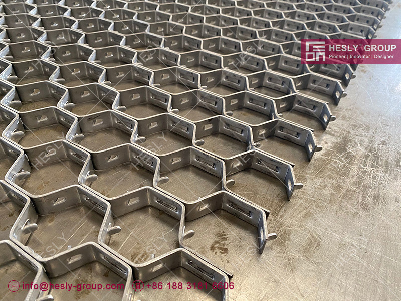 SS304 14 Gauge 50mm hexagonal mesh H type Hex Metal Grating | USA Hex ...