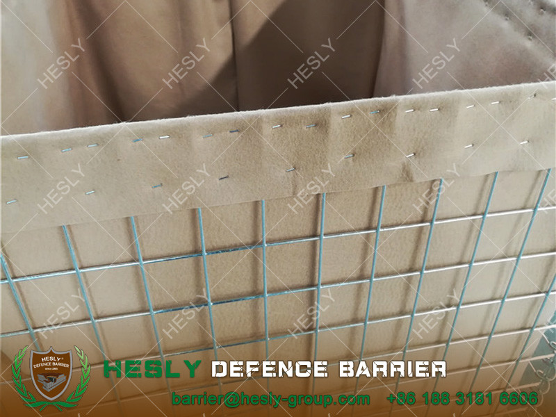 HESLY Military Defensive Barriers Wall | Welded Gabion Sand barrier for ...